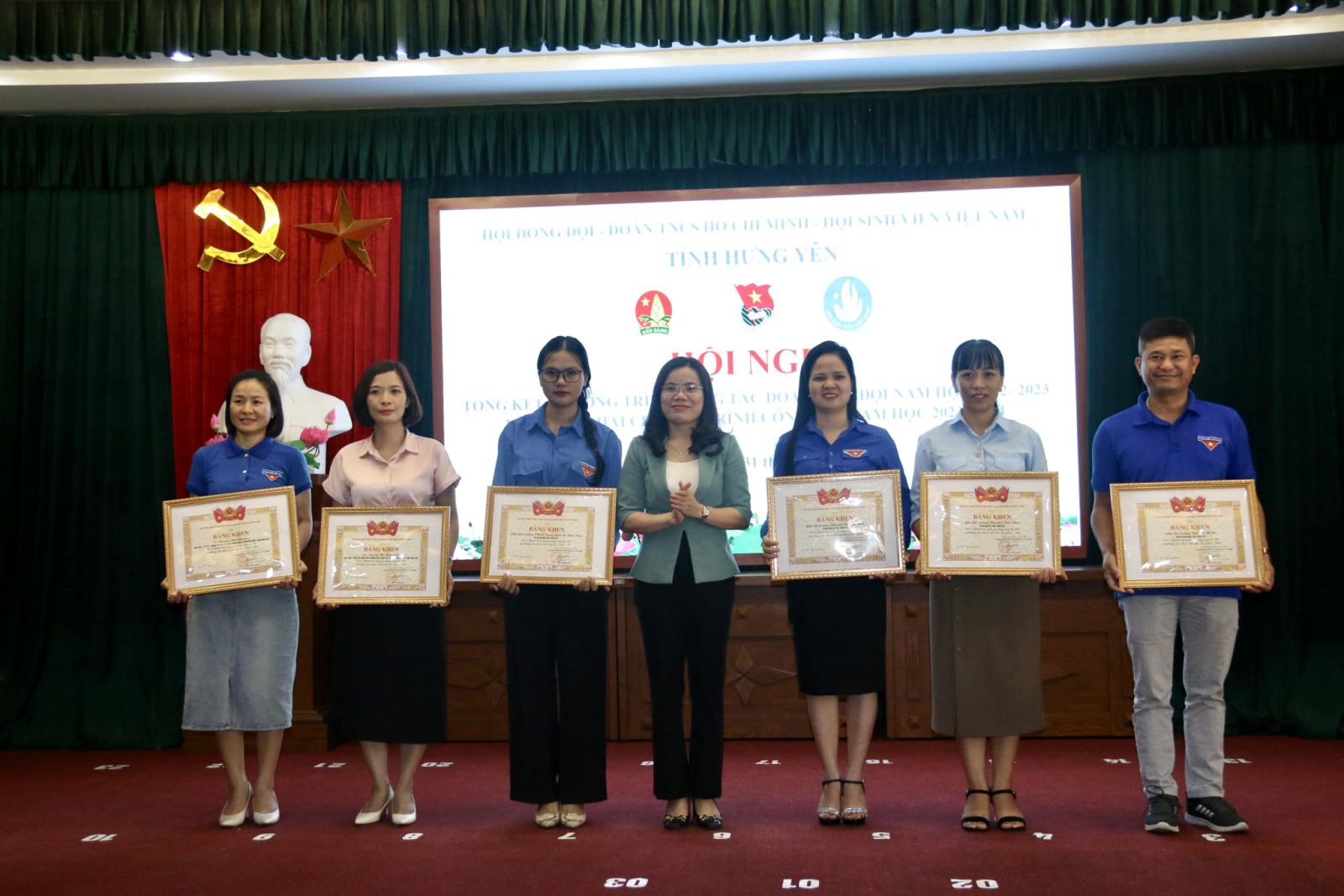 Hưng Yên: Tổng kết, triển khai chương trình công tác Đoàn, Hội, Đội trường học năm học 2023- 2024